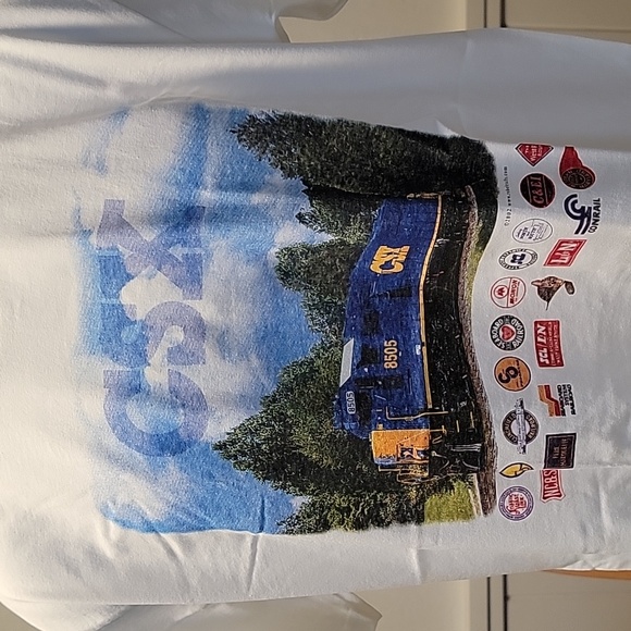 Gildan | Shirts | Csx Train Tee New | Poshmark